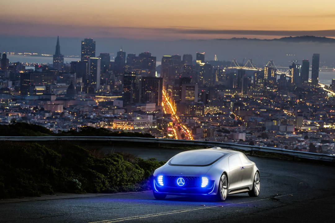 O Carro do Futuro da Mercedes-Benz rodando em São Francisco! Imagens ...