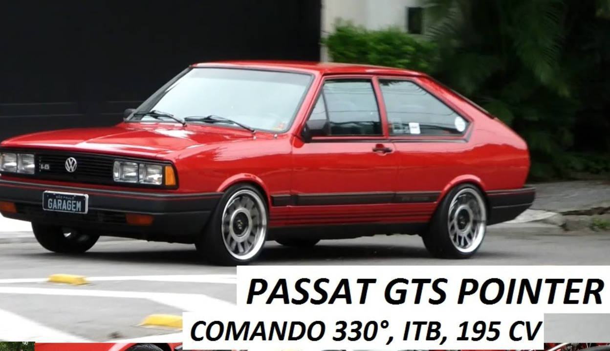 Lendas Brasileiras: VW Passat GTS Pointer de quase 200 cv (Impecável ...