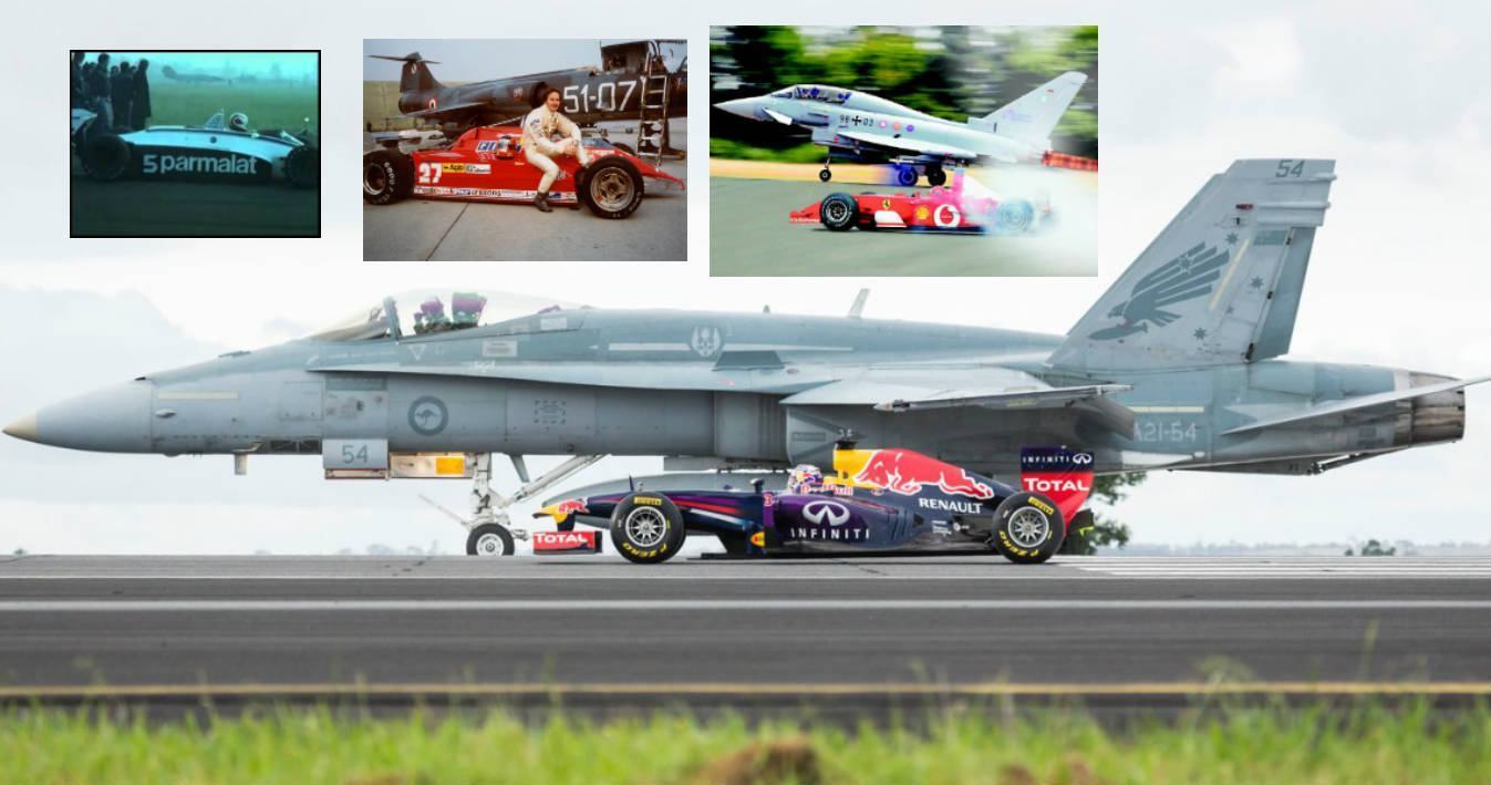 Desafio Incrível: Fórmula 1 x Aviões! Piquet, Schumacher, Villeneuve e ...