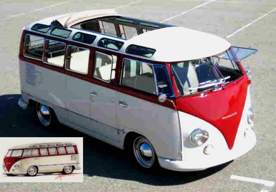 Espetacular! Conheça a VW Kombi preparada pelo Chip Foose!