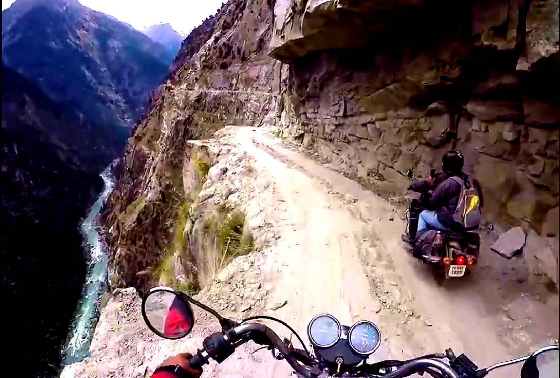 Esta é a (apavorante) visão de quem dirige numa das Estradas mais ...