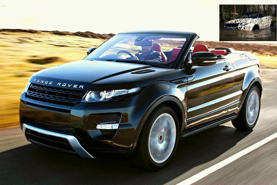 O aguardado Novo Range Rover Evoque (Conversível) aparece em testes, na ...