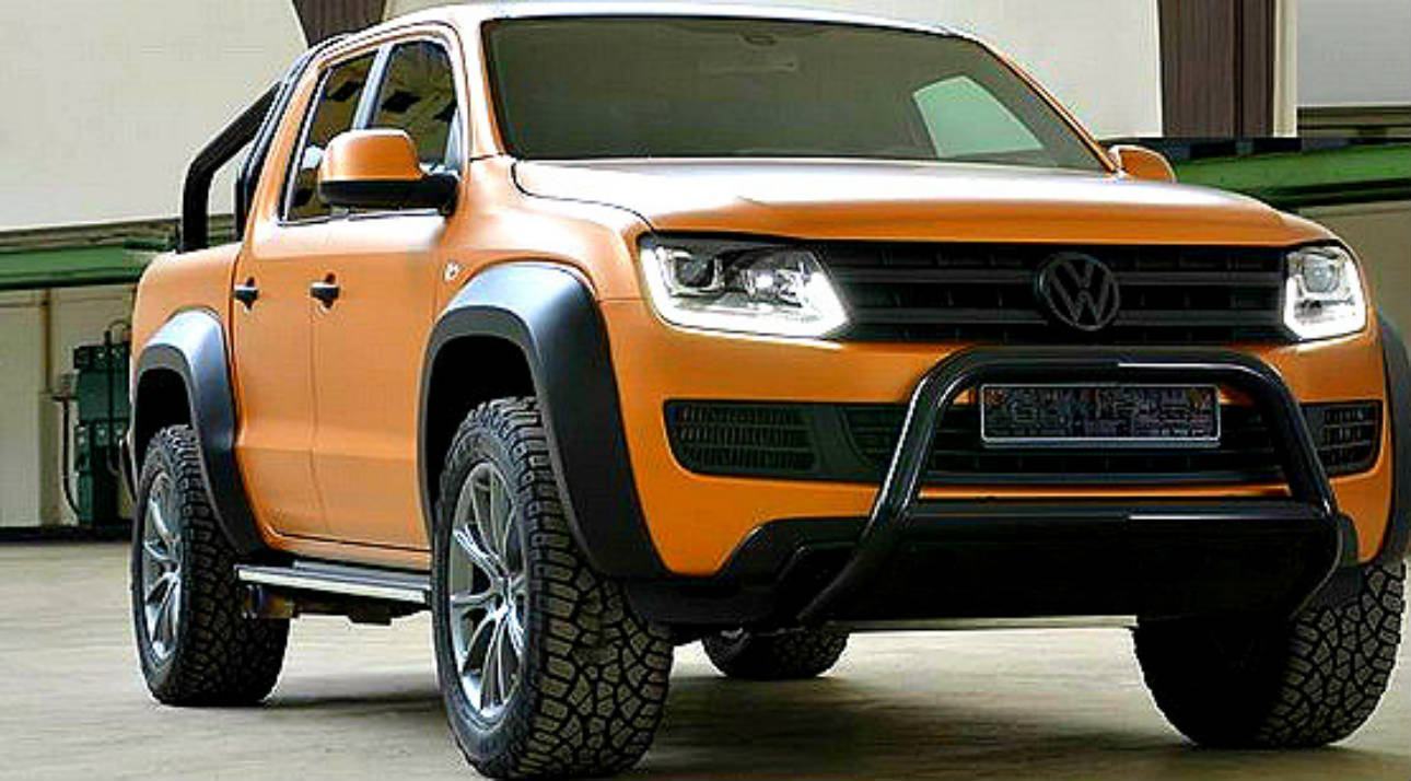 VW Amarok querendo ser Raptor? Essa picape ganhou motor V8 e preparação ...
