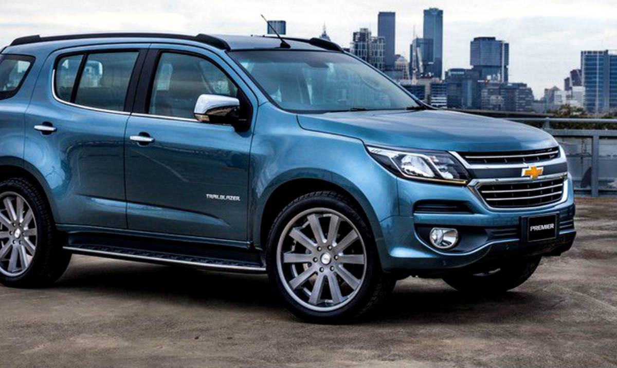 Atenção para Novidade! Revelado o novo visual da Chevrolet TrailBlazer ...