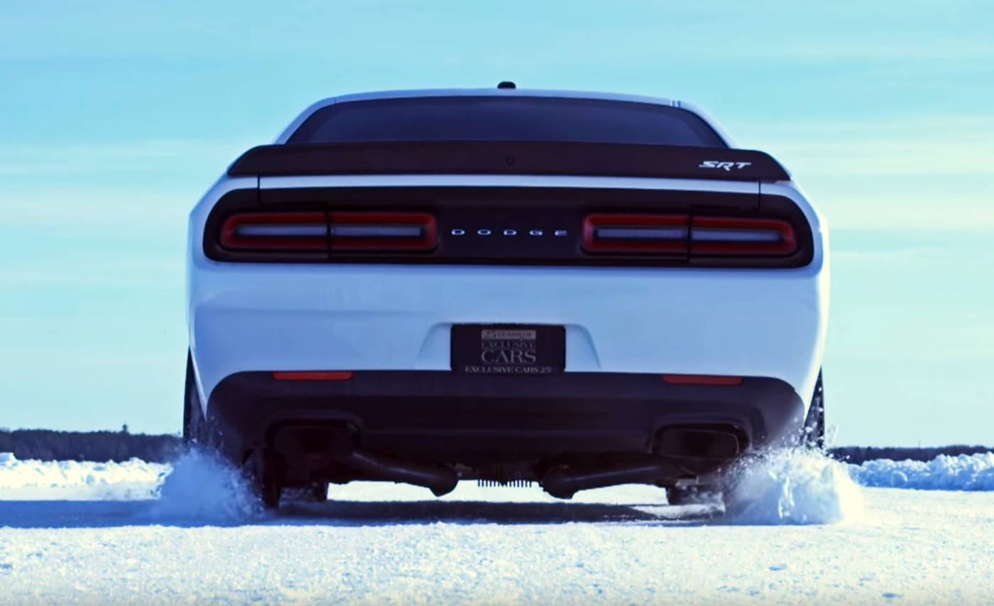 Insano: este Dodge Challenger Hellcat quer atingir sua velocidade ...