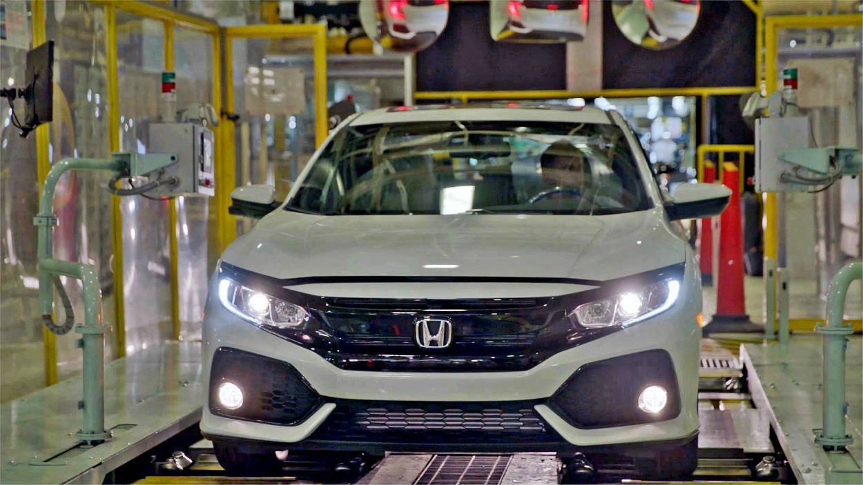 É assim que nasce o novo Honda Civic (Veja a linha de produção)
