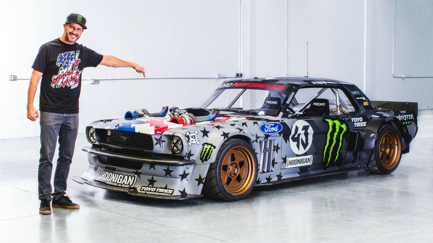 Insanidade extrema: Mustang de Ken Block, o Hoonicorn, agora tem 1.400 ...