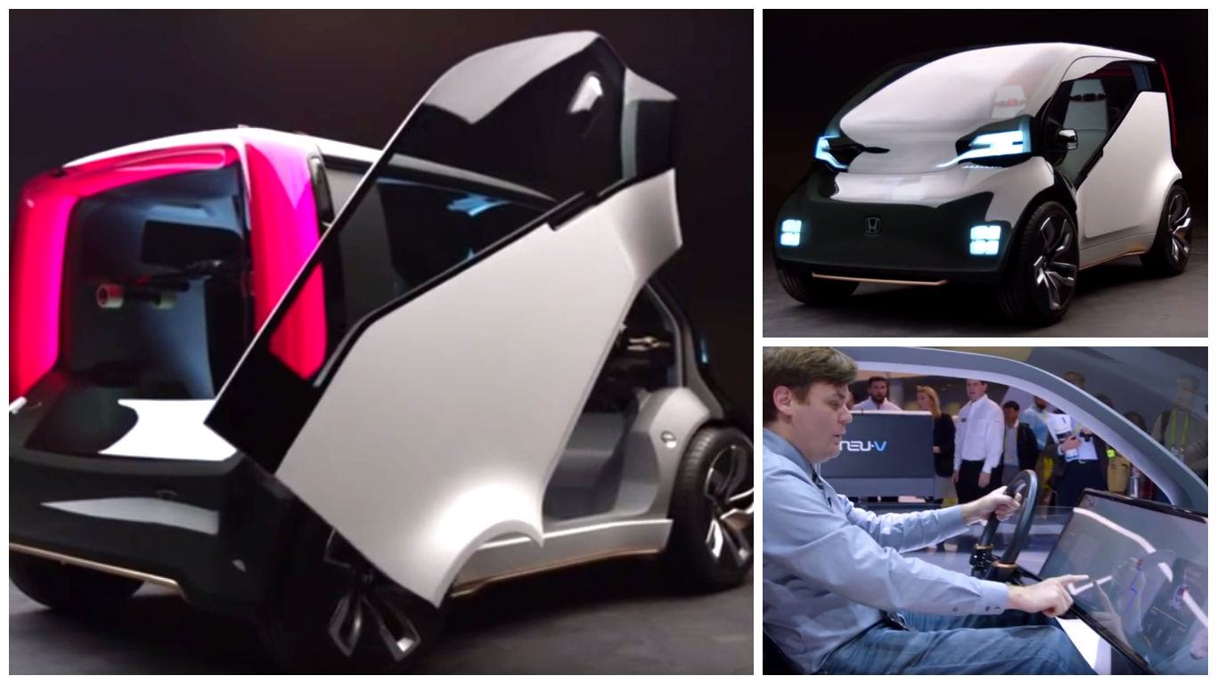 Futuro dos carros? Conheça o Honda NeuV, um mini carro elétrico com ...