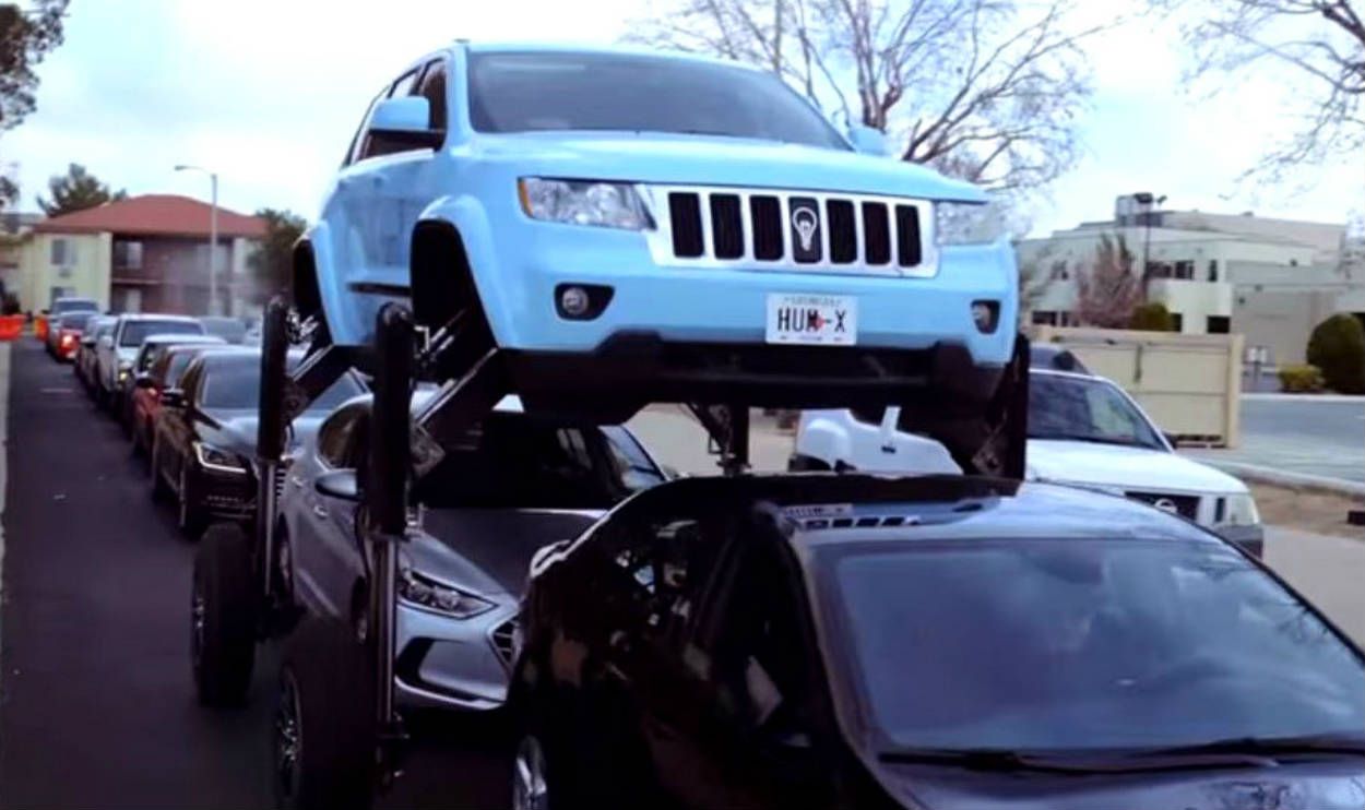 Carro dos sonhos contra Congestionamentos? Veja como esse Jeep passa ...