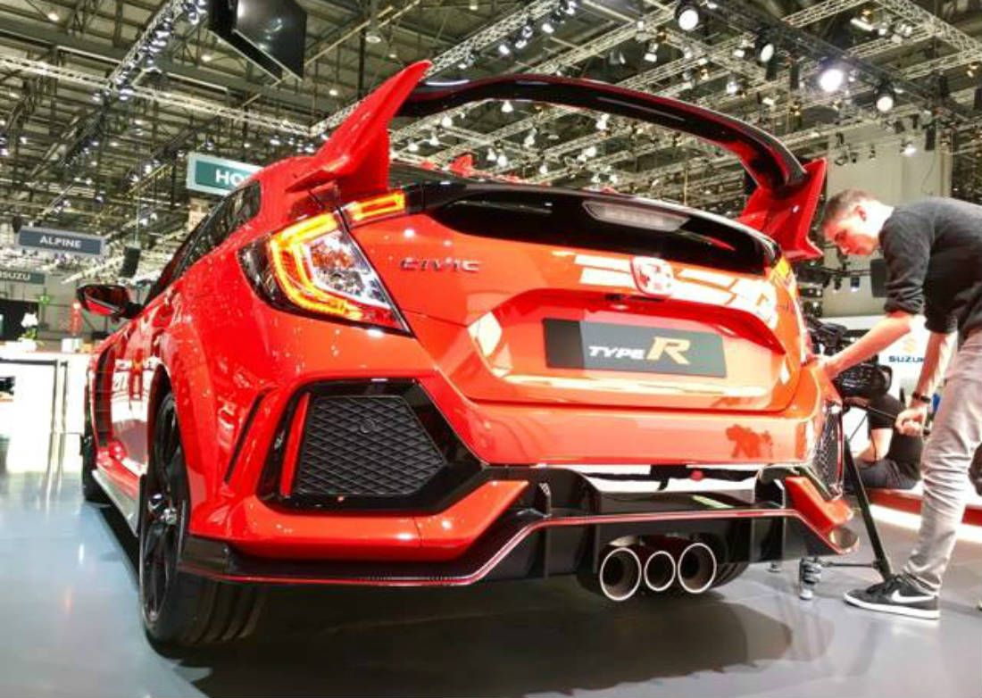 Veja de perto e ouça o ronco do novo Honda Civic Type R (o mais potente ...