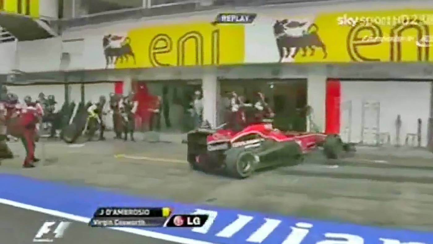 Os piores (e mais bizarros) pit stops na história da Fórmula 1