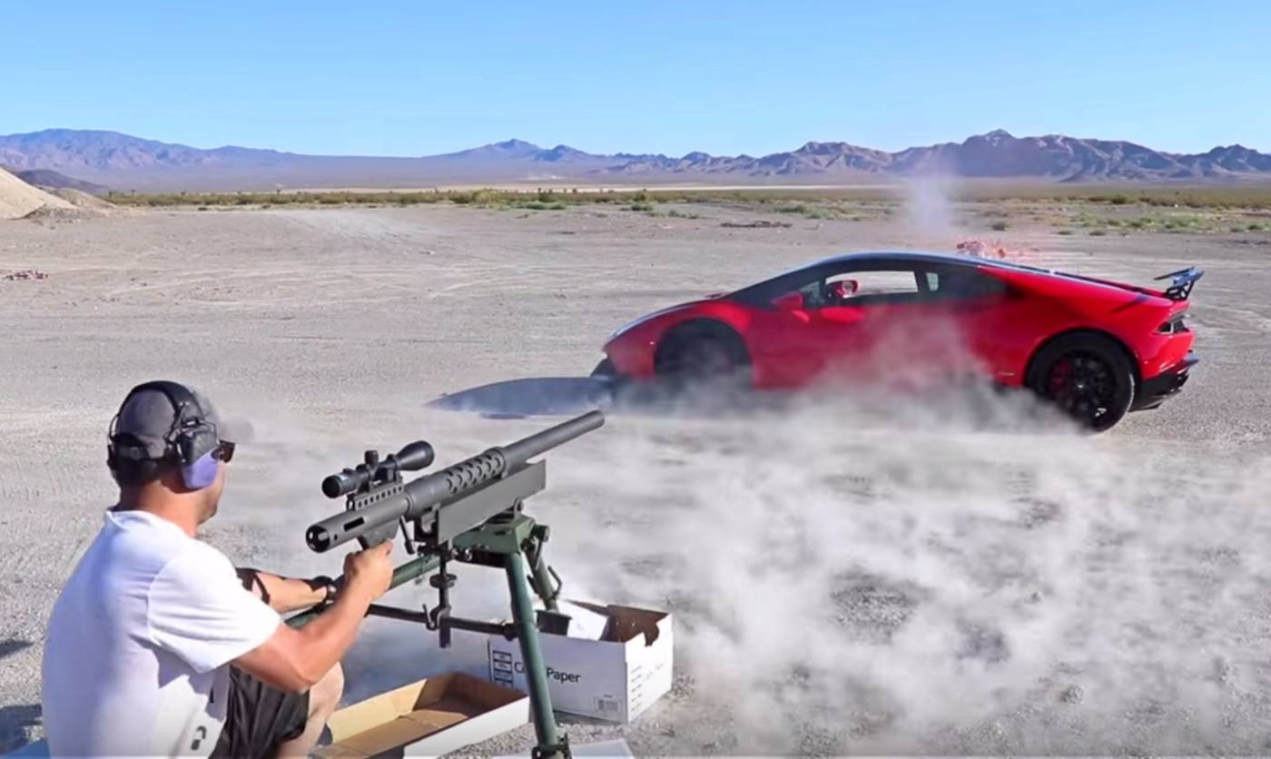 Prepare o coração: este cara atira com um rifle 20MM através de um ...