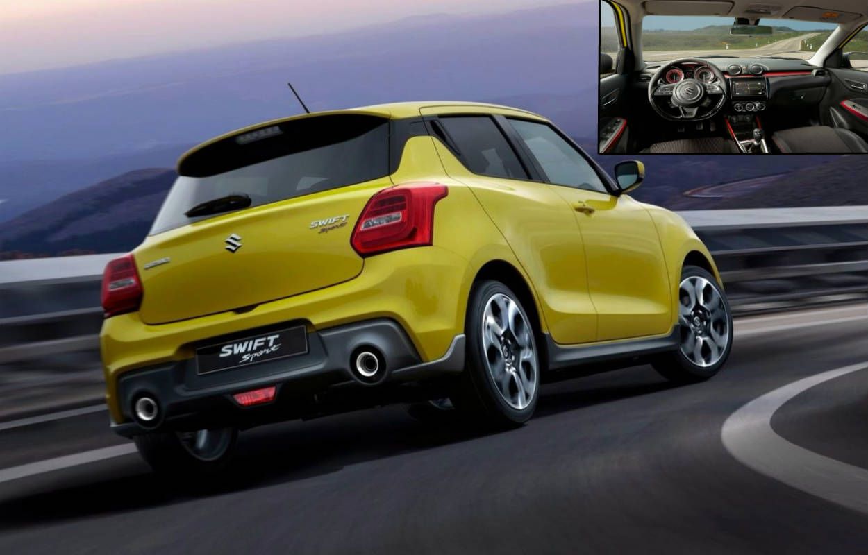 Novo foguetinho japonês: Suzuki Swift Sport chega mais leve, turbinado ...
