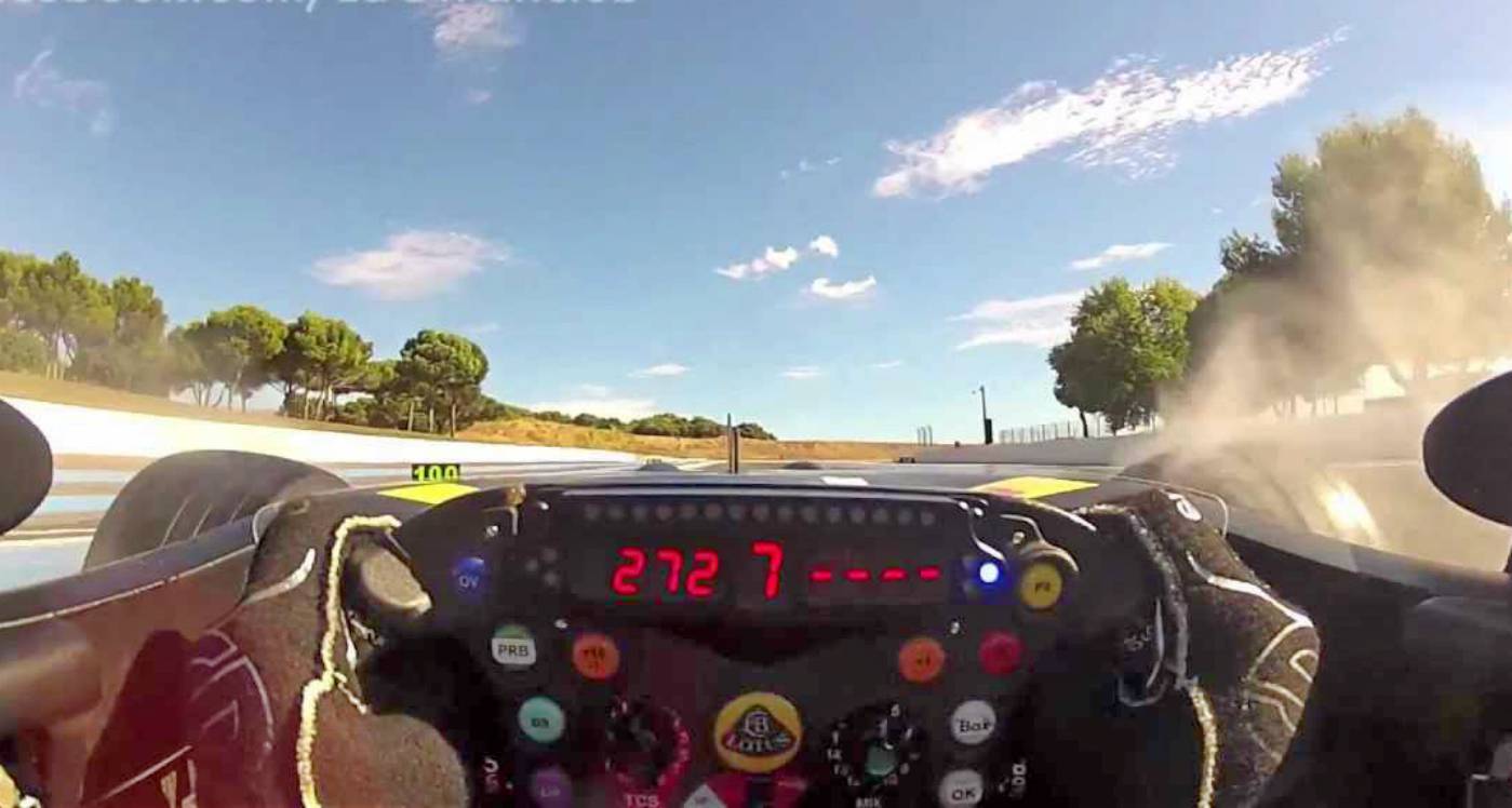 Acelere um F1 como nunca: câmeras no capacete mostram o surreal ângulo ...