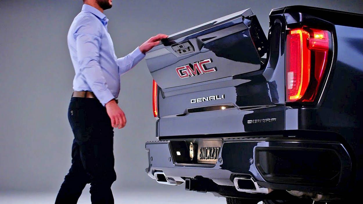 GMC Sierra 2019: Nova geração mais brutal e primeira picape com caçamba ...