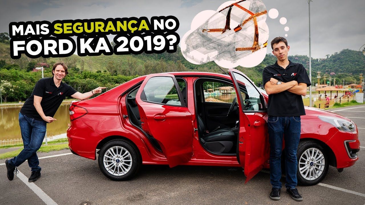 Será que o Ford KA 2019 melhorou na Segurança e no Crash-Test?