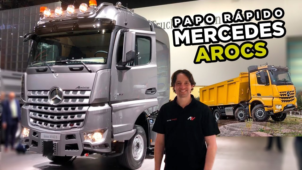 Arocs SLT é o brutal Caminhão Mercedes (Extrapesadão para 250 t)