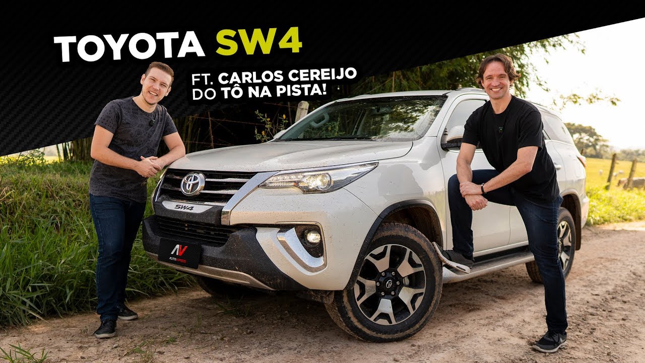 Será que a Toyota SW4 (SUV da Hilux) vai resistir ao Pajero Sport?
